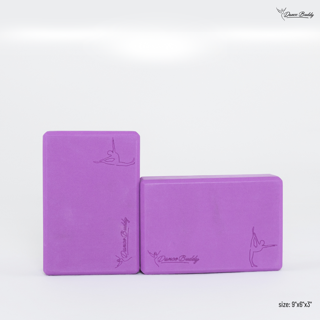 Pair of Two Yoga Blocks for Dancers – Dance Buddy Shop